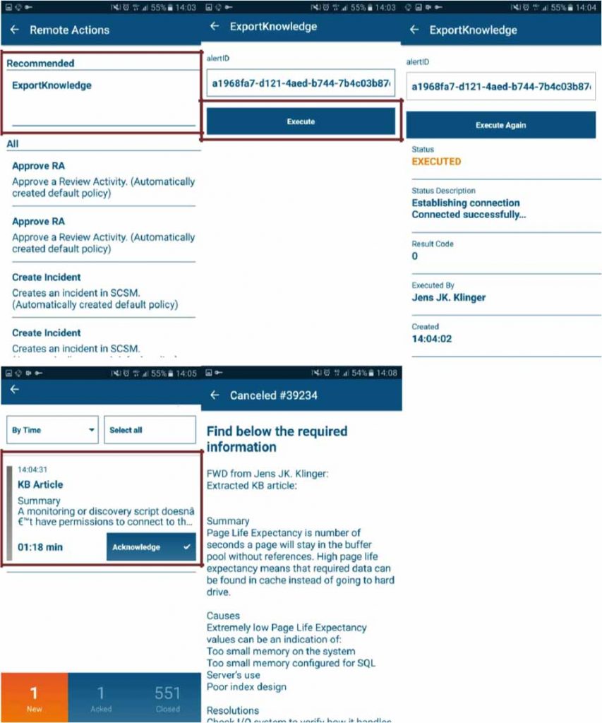 Derdack | SCOM Knowledge Base on your iPhone and Android mobile