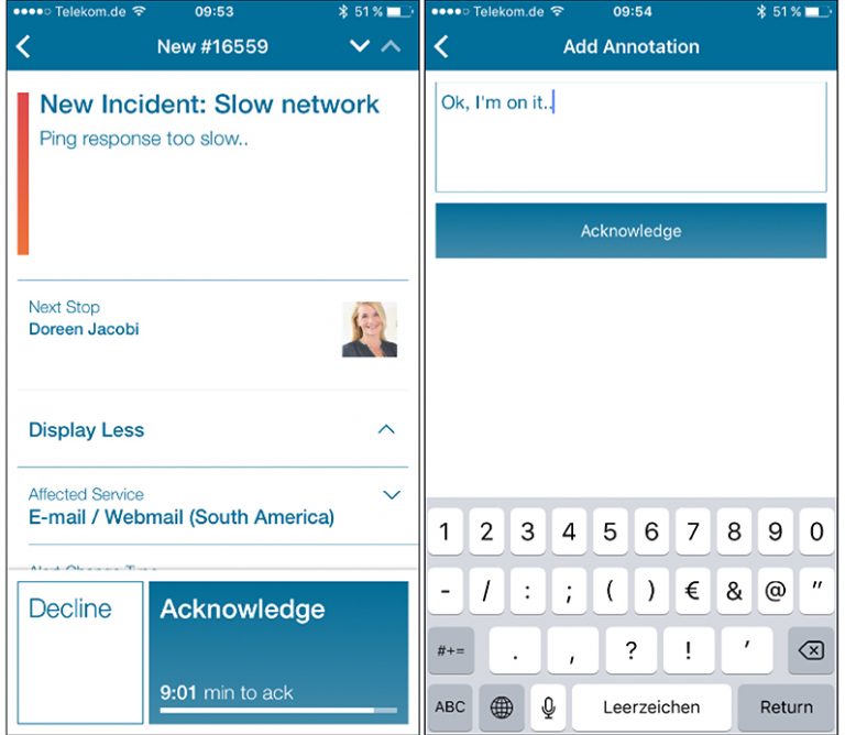 Derdack | Mobile alert notifications for HP Service Manager (HPSM)