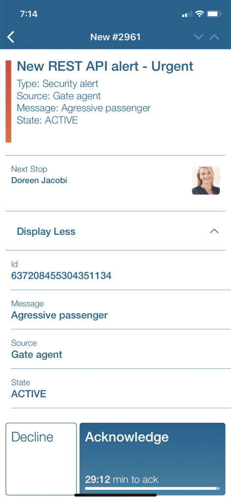 Derdack | Webhook/REST API